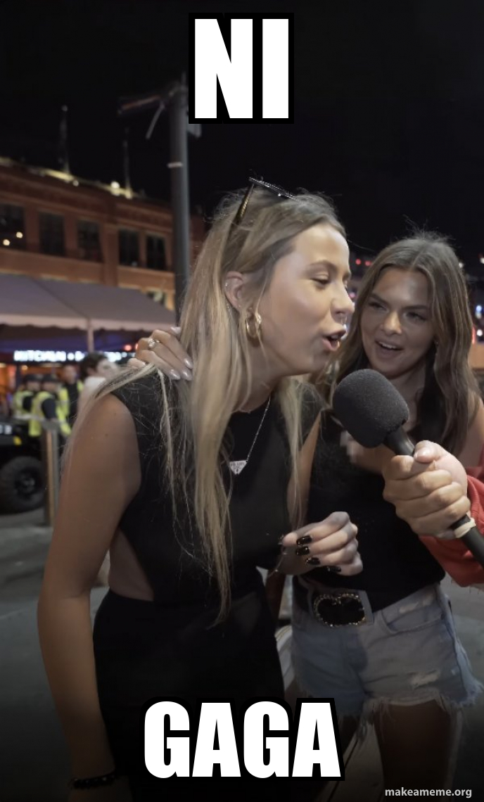 Ni Gaga - Hawk Tuah Meme Generator