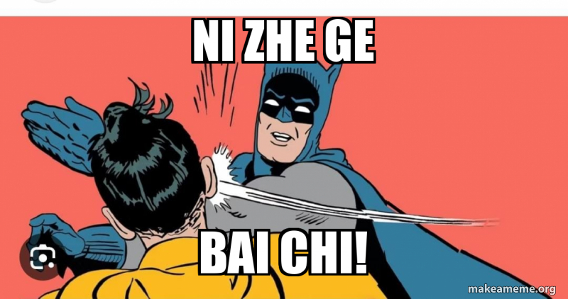 Ni zhe ge Bai chi! Meme Generator