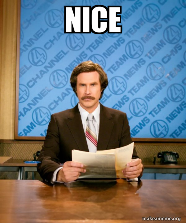 NICE - Breaking News Meme Generator