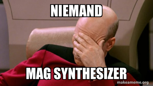 NIEMAND MAG SYNTHESIZER - Picard Facepalm Meme Generator