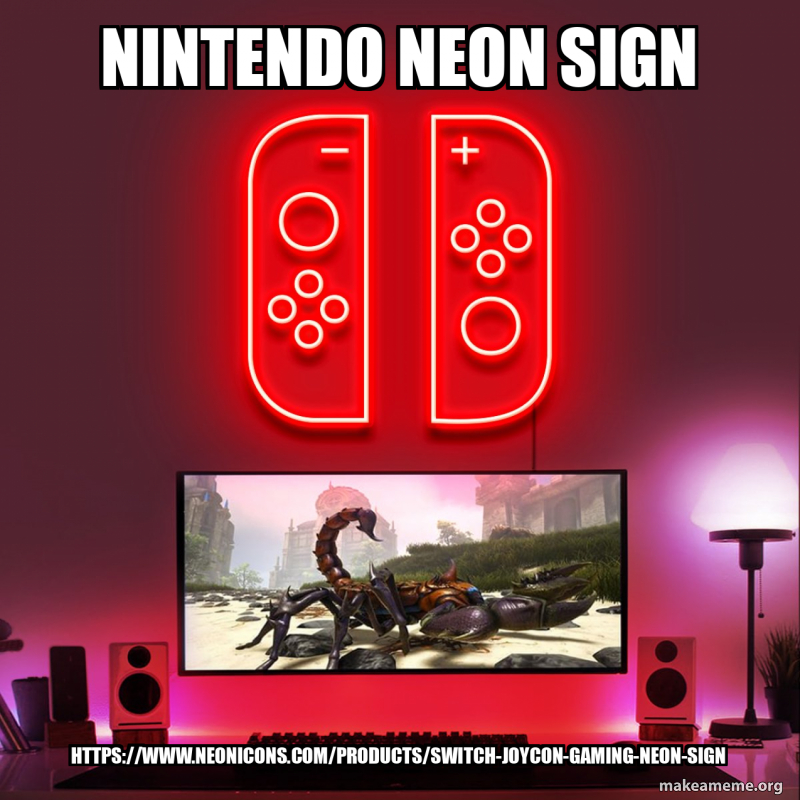 nintendo neon sign https://www.neonicons.com/products/switch-joycon ...