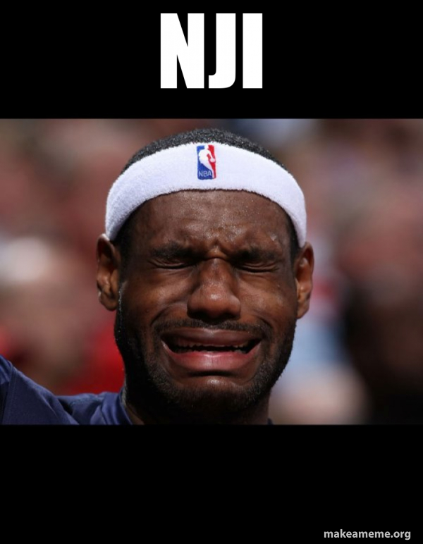 nji - Lebron Crying Meme Generator