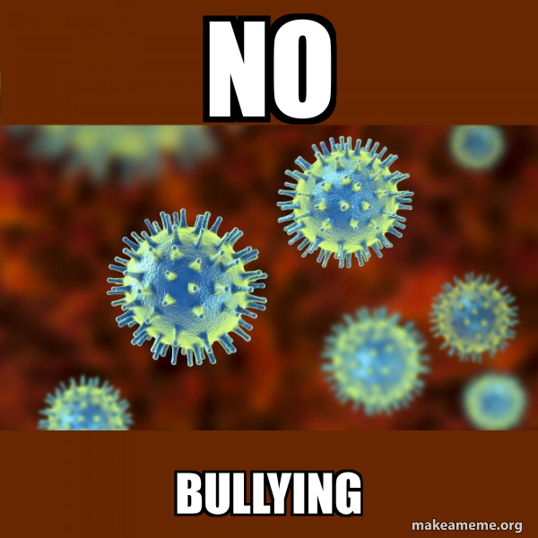 NO BULLYING - Coronavirus ( COVID-19 ) Meme Generator