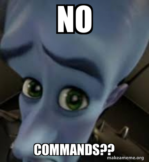 No Commands?? Meme Generator