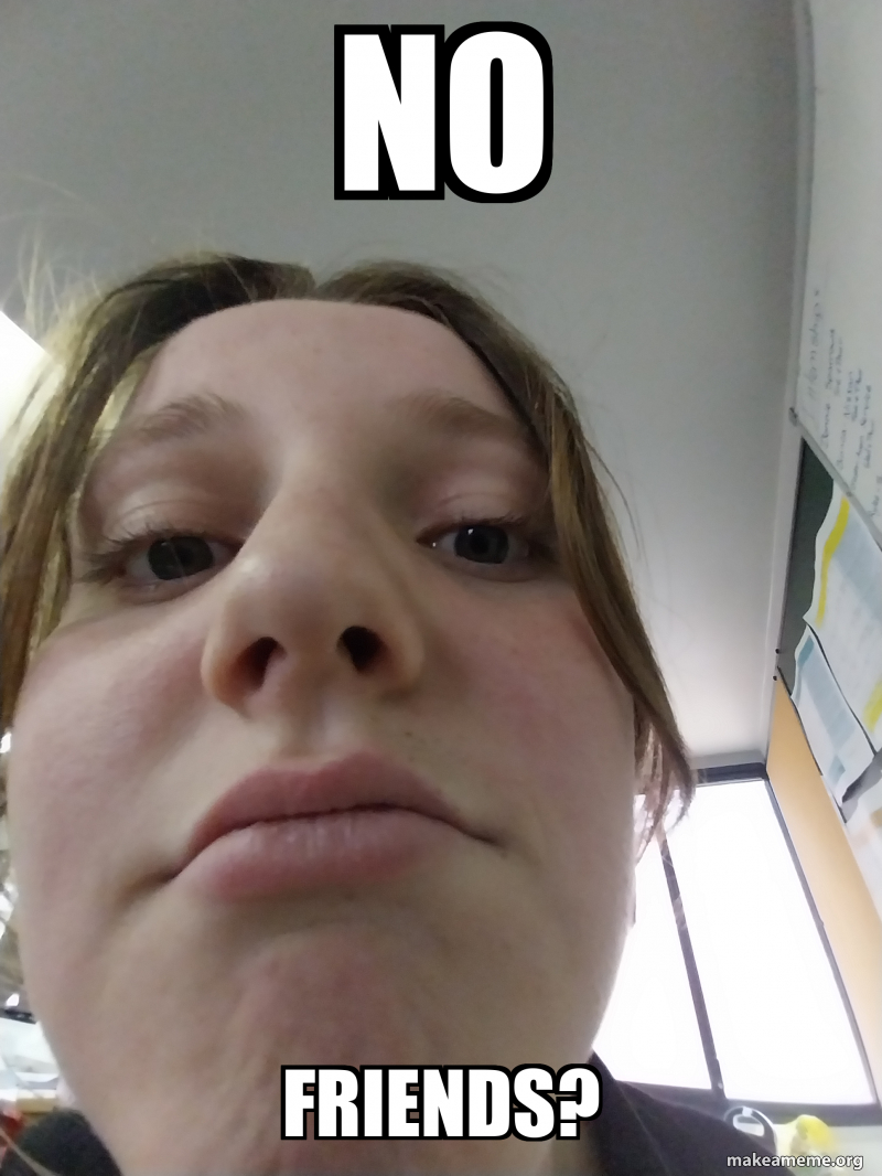 No Friends? Meme Generator