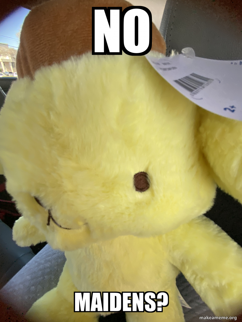 No Maidens? Meme Generator