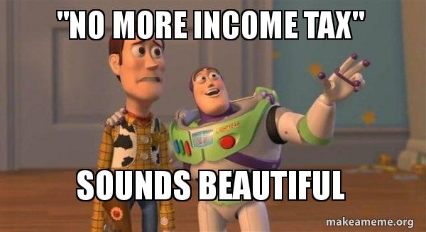 Income Tax Meme