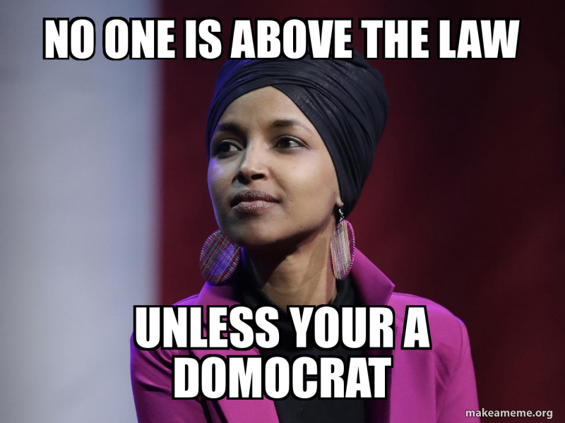no one is above the law unless your a domocrat Meme Generator
