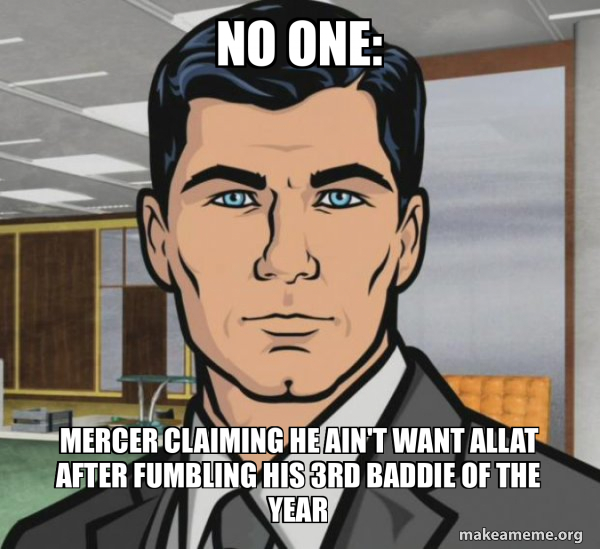 No one: Mercer claiming he ain't want allat after fumbling his 3rd ...