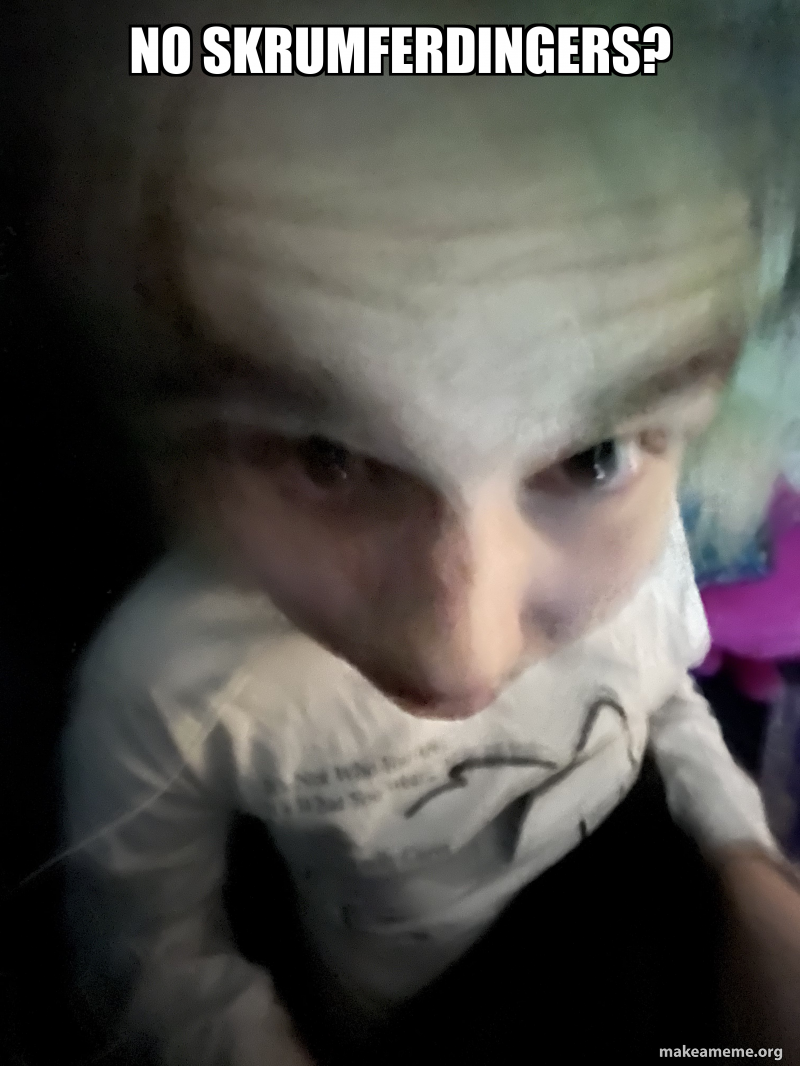 No SkrumferDIngers? Meme Generator