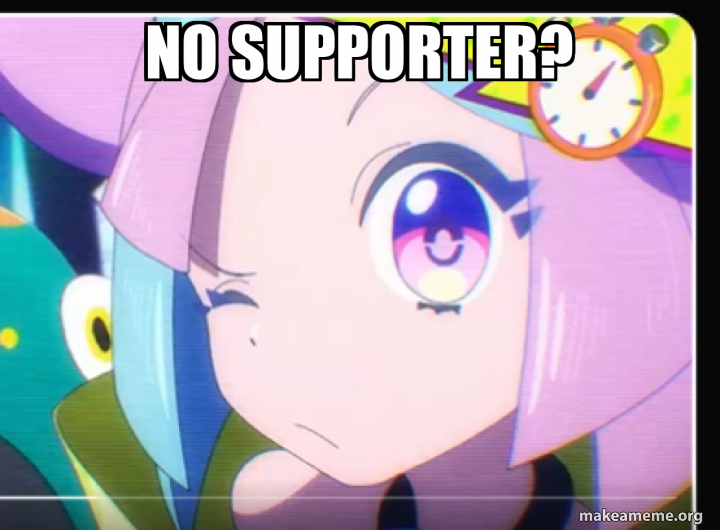 NO SUPPORTER? Meme Generator