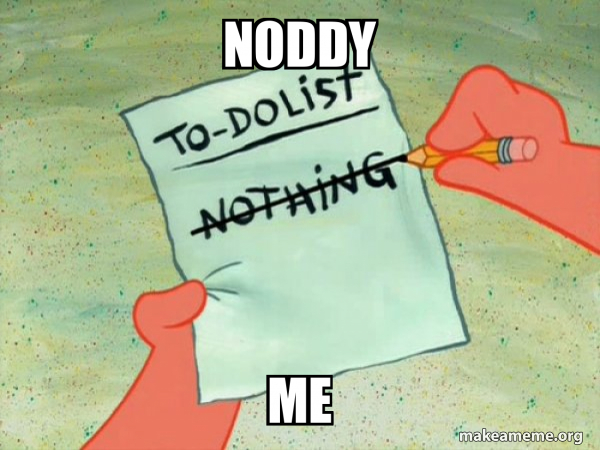 Noddy Me - TO-DO List Meme Generator