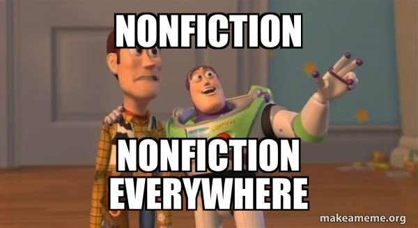 Nonfiction Nonfiction Everywhere - Buzz and Woody (Toy Story) Meme Meme ...