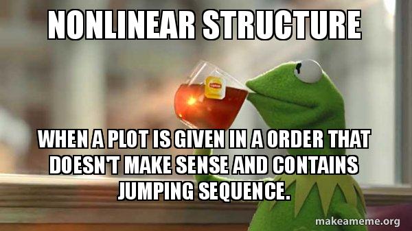 Nonlinear Structure When a plot is given in a order that doesn't make ...
