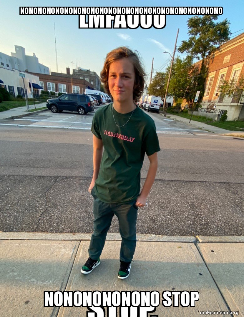 NONONONONONONONONONONONONONONONONONONONONONONO NONONONONONO STOP Meme ...