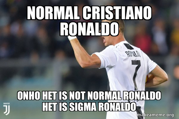 normal cristiano ronaldo onho het is not normal ronaldo het is sigma ...