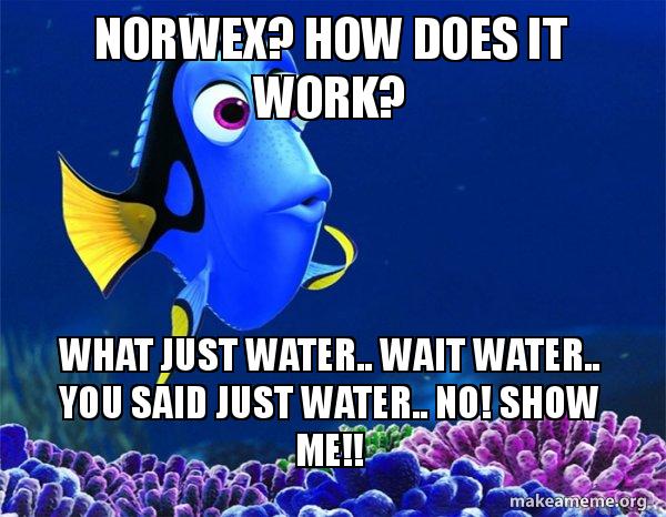 Norwex? How does it work? What just water.. wait water.. You said just ...