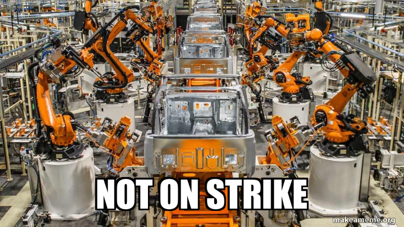 Not On Strike Meme Generator