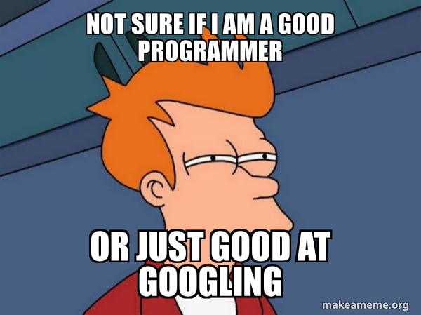 not sure if I am a good programmer or just good at googling - Futurama Fry Meme Generator