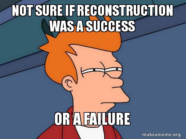 Not sure if reconstruction was a success or a failure - Futurama Fry ...