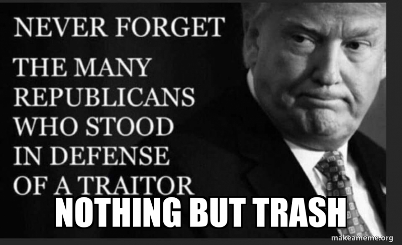 Nothing but trash Meme Generator