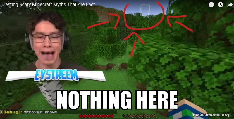 nothing here Meme Generator