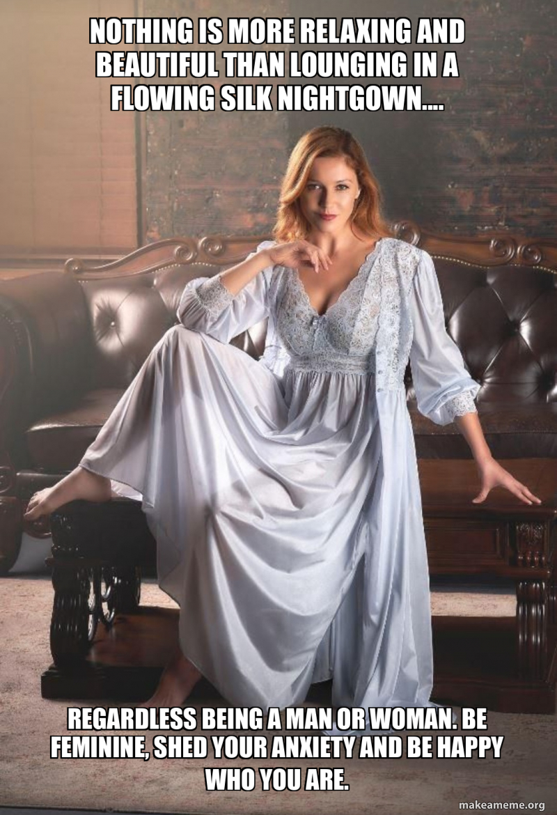 Nothing is more relaxing and beautiful than lounging in a flowing silk ...