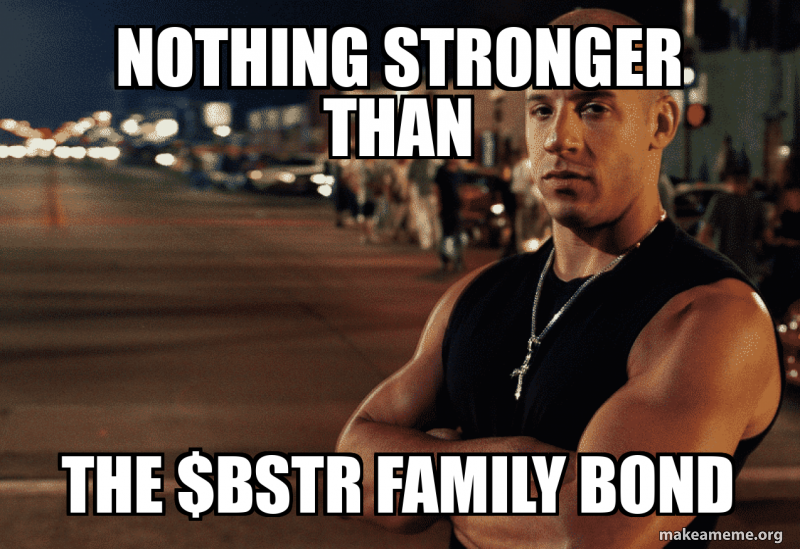 Nothing stronger than The $bstr family bond Meme Generator