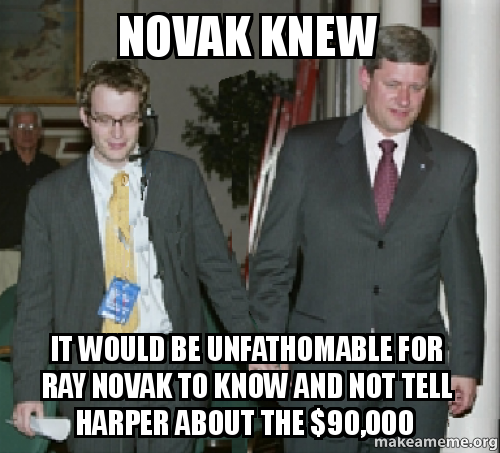 NOVAK KNEW IT WOULD BE UNFATHOMABLE FOR RAY NOVAK TO KNOW AND NOT TELL ...