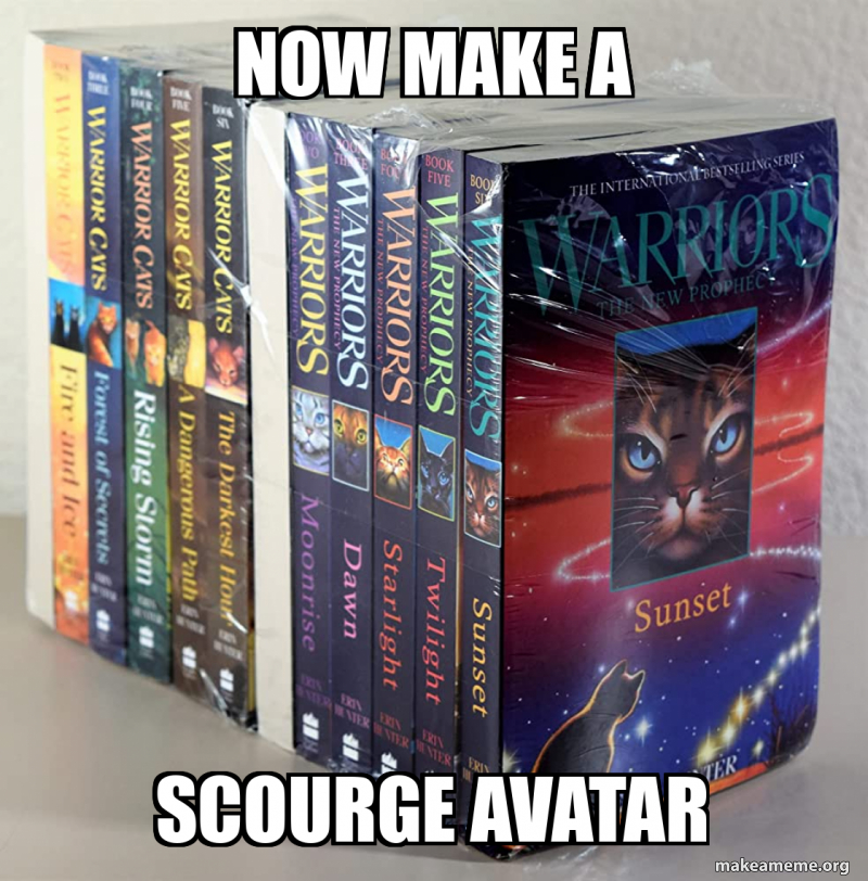 NOW MAKE A SCOURGE AVATAR Meme Generator