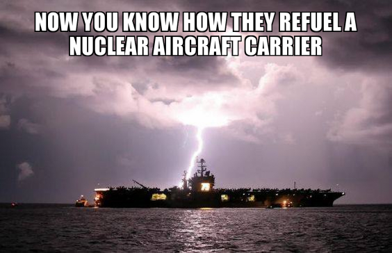 now you know how they refuel a nuclear aircraft carrier - Recharge ...