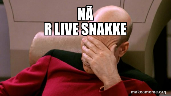 når live snakke - Picard Facepalm Meme Generator