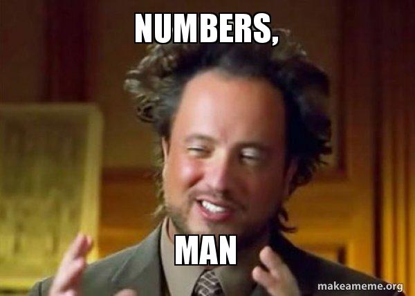 Numbers, Man - Ancient Aliens - Crazy History Channel Guy Meme Generator