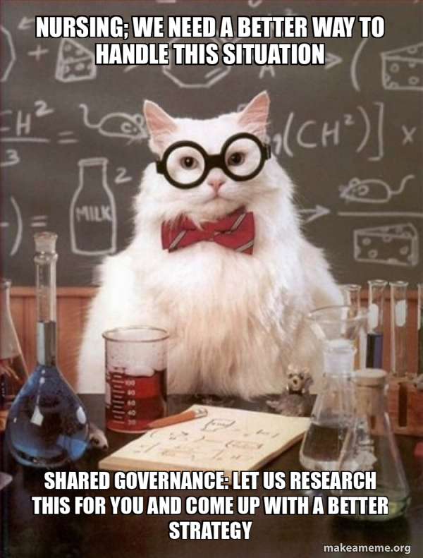 Nursing; We need a better way to handle this situation Shared ...