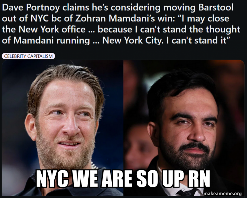 NYC we are so up rn Meme Generator