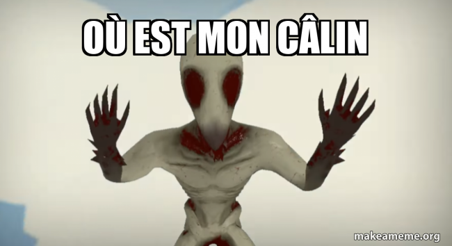 où est mon câlin Meme Generator