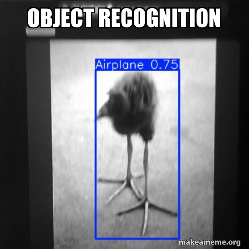 object recognition Meme Generator