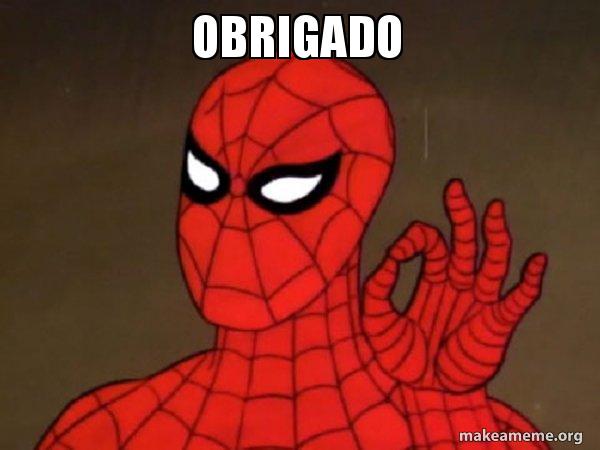 obrigado - Spiderman - Care factor Zero Meme Generator