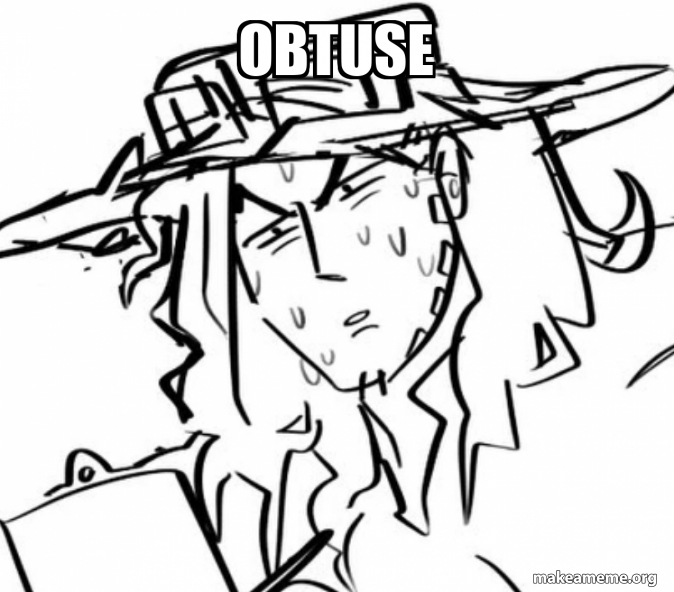 Obtuse Meme Generator