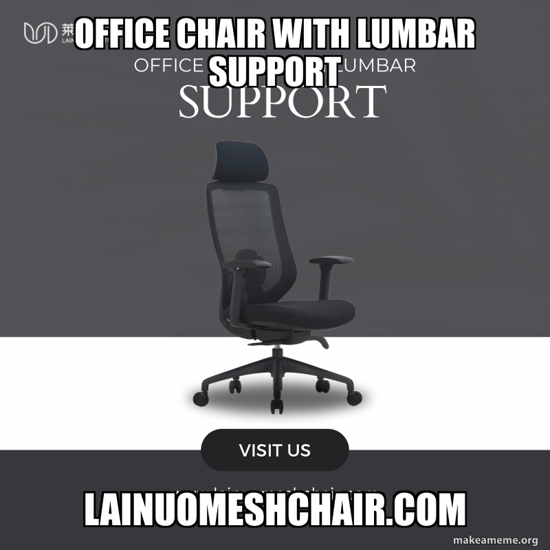 office chair with lumbar support lainuomeshchair.com - Upgrade your ...