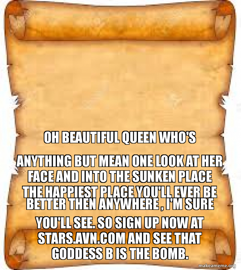 Oh Beautiful Queen who's anything but mean one look at her face and ...