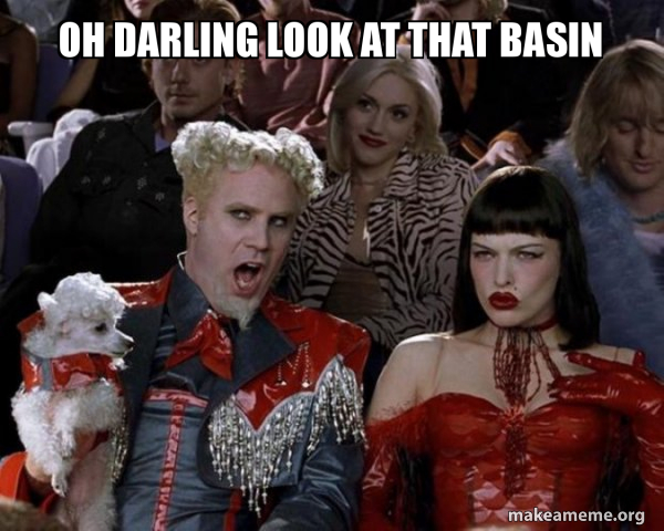 Oh Darling Look at that basin - So Hot Right Now Meme Generator
