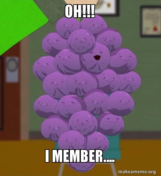 Oh!!! I member.... Meme Generator