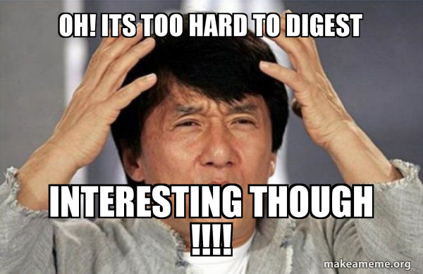 Oh! Its too hard to digest interesting though !!!! - Jackie Chan Why ...