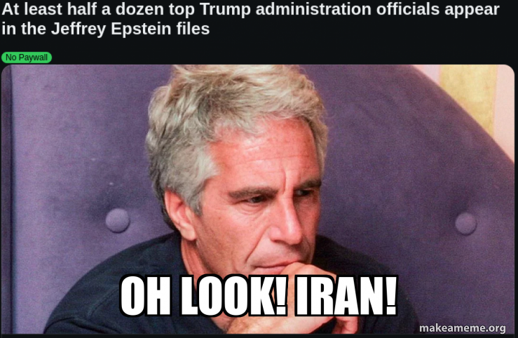 oh look! iran! Meme Generator