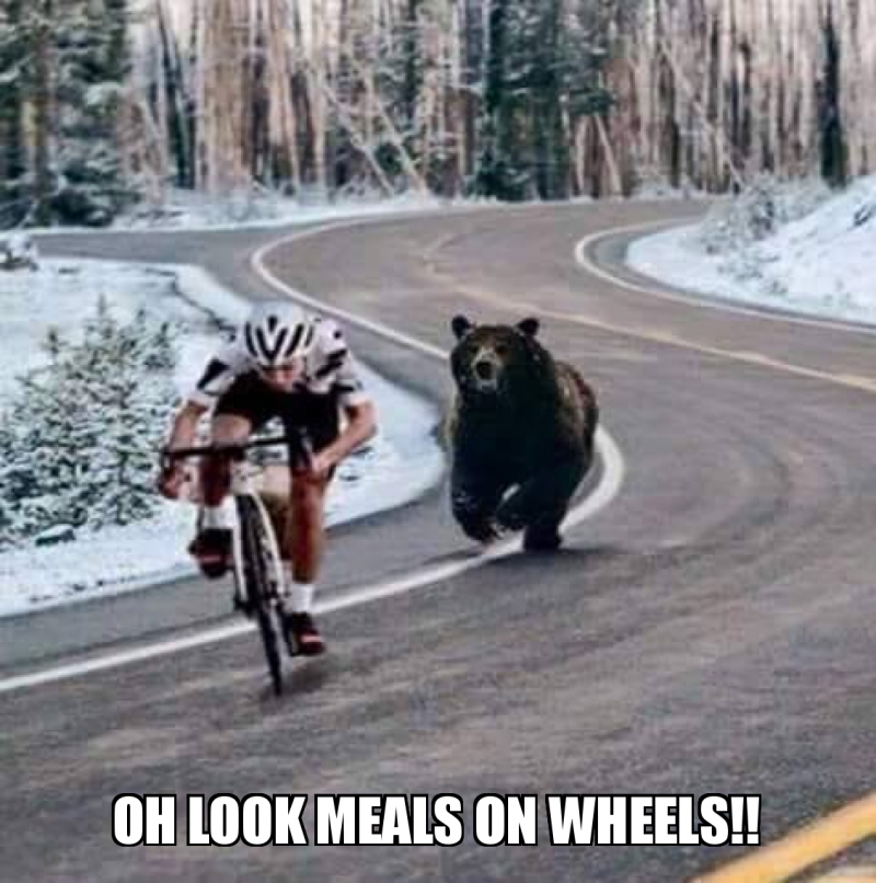 OH LOOK MEALS ON WHEELS!! Meme Generator
