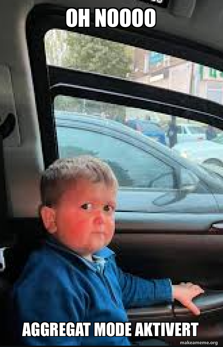 Oh noooo aggregat mode aktivert Meme Generator