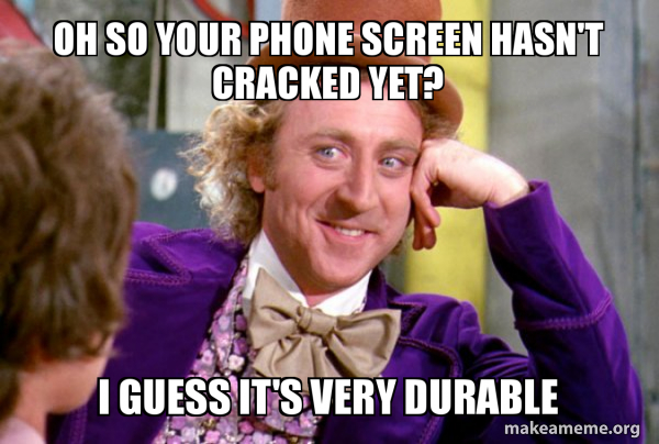 Shattered Phone Screen Memes