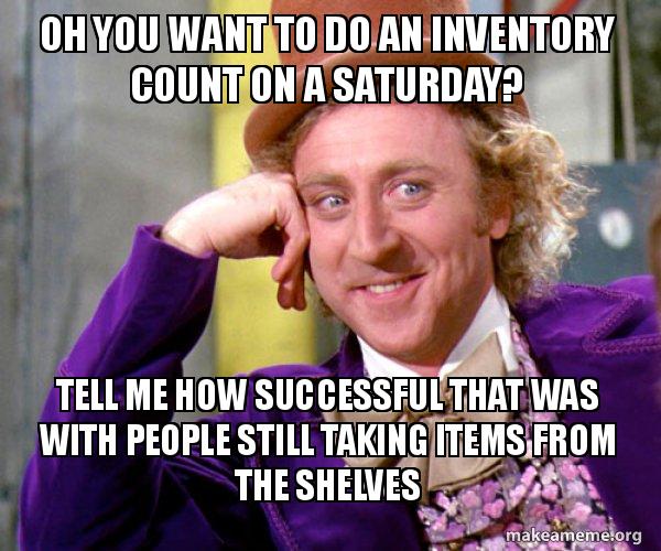 Inventory Counting Memes Inventory Number Cartoons And Comics Funny