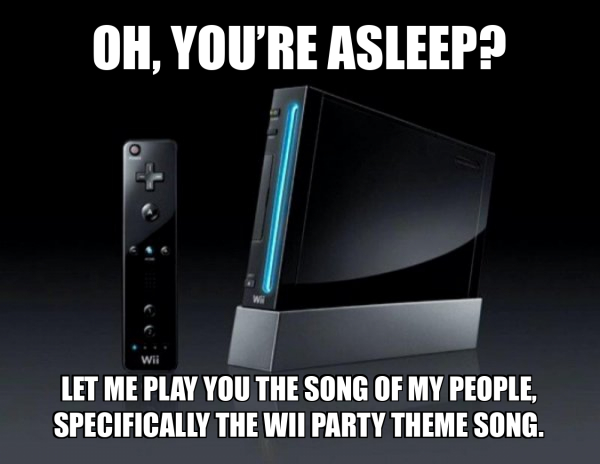 Oh, you’re asleep? Let me play you the song Of my people, specifically ...